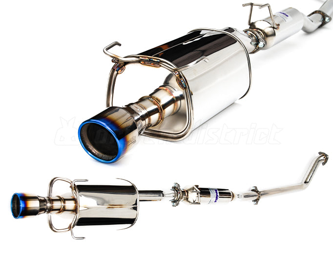 Invidia Acura RSX Type S Q300 Cat-Back Exhaust Rolled Titanium Tip 70m ...
